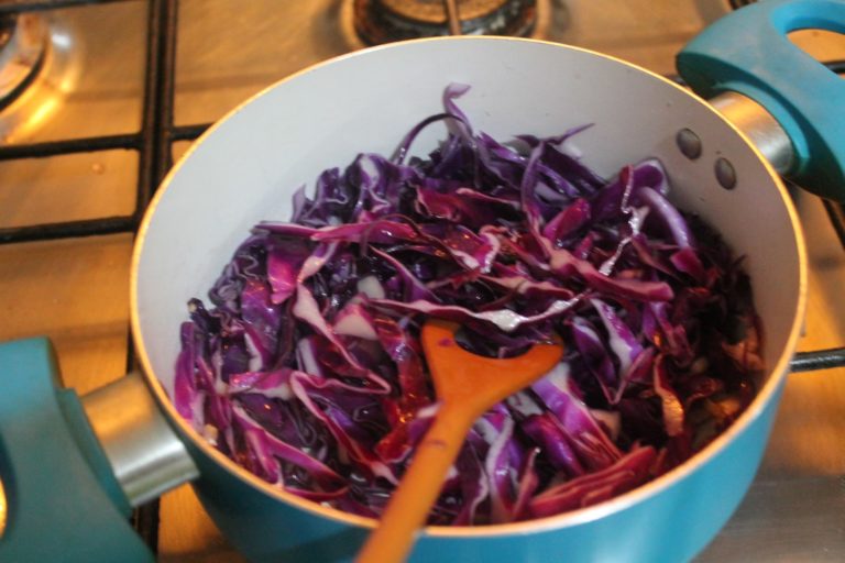 Repolho Roxo Refogado - Jornada Vegana